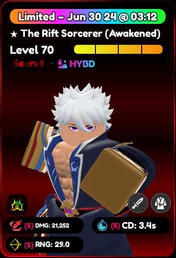 EVO THE RIFT SORCERER + ALMIGHTY SSS | PERFECT