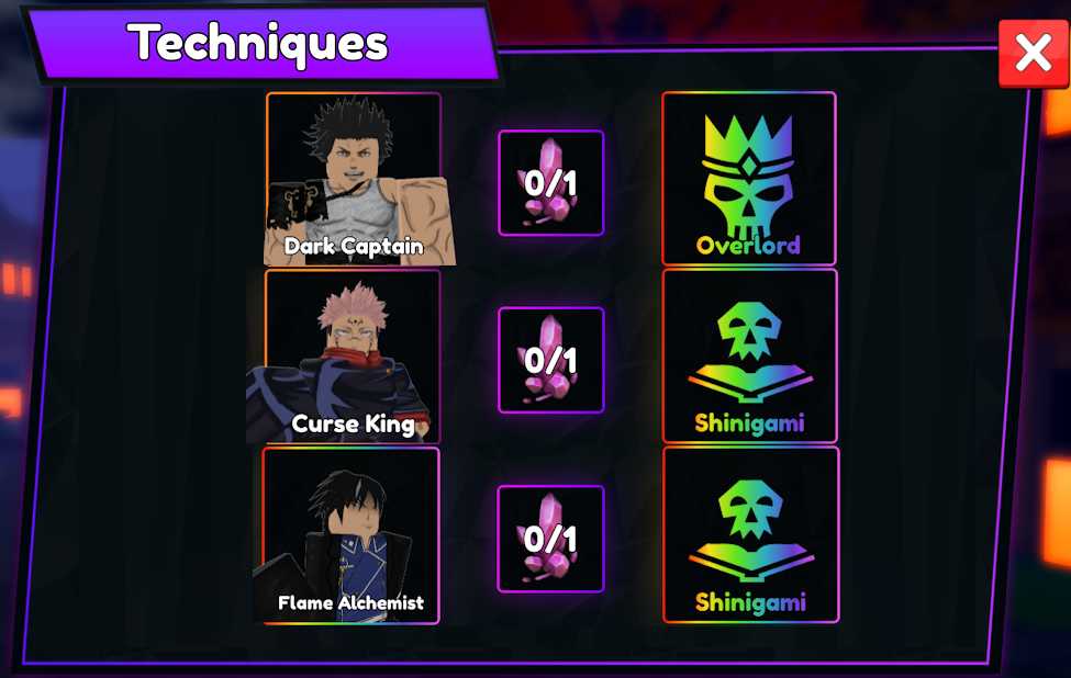 Overlord Dark Captain + 150k Gems + Shinigami Curse King EVO ...