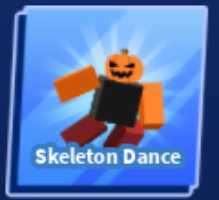 skeleton dance emote - blade ball