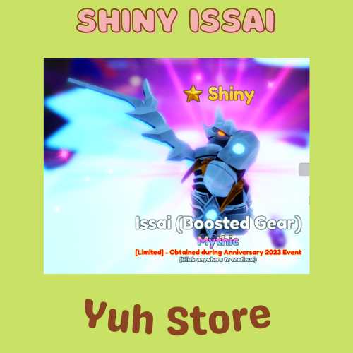 Shiny Issai (Boosted Gear) AA Anime Adventures