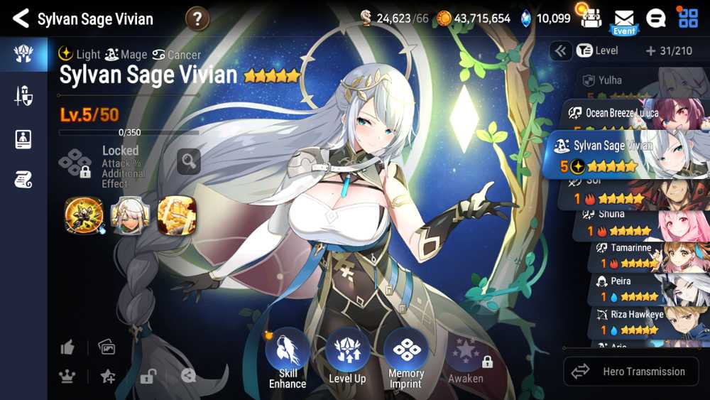 Global Fresh Starter 31 SSR 100+ Summons Sylvan Sage Vivian Ocean Breeze Luluca Sinful Angelica ...