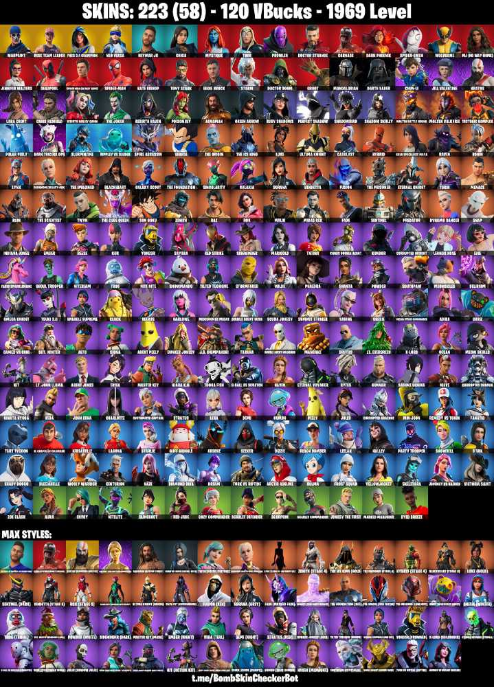 223 SKINS - LEVIATHAN AXE - FNCS CHAMPION - OG STW - ALTO - CHUN-LI ...