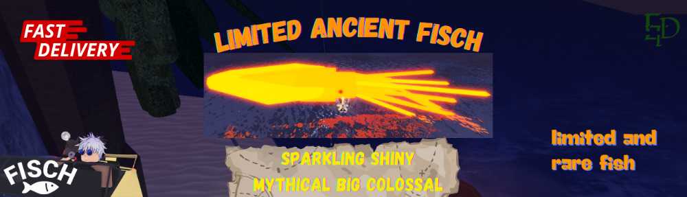 Roblox Fisch | Sparkling Shiny Mythical Big Collosal Squid | Rare Fish ...