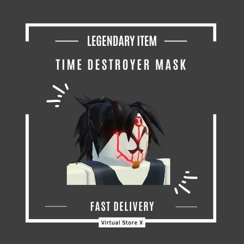 Time Destroyer Mask - TMD - Peroxide - Legendary Item