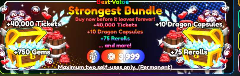[NEW] Anime Reborn Strongest Bundle ~ Instant Delivery