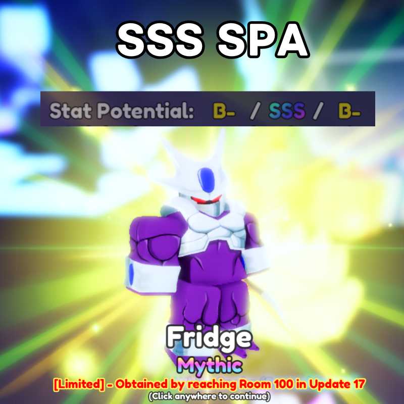 A665Fridge SSS SPA - Anime Adventures - Instant Delivery
