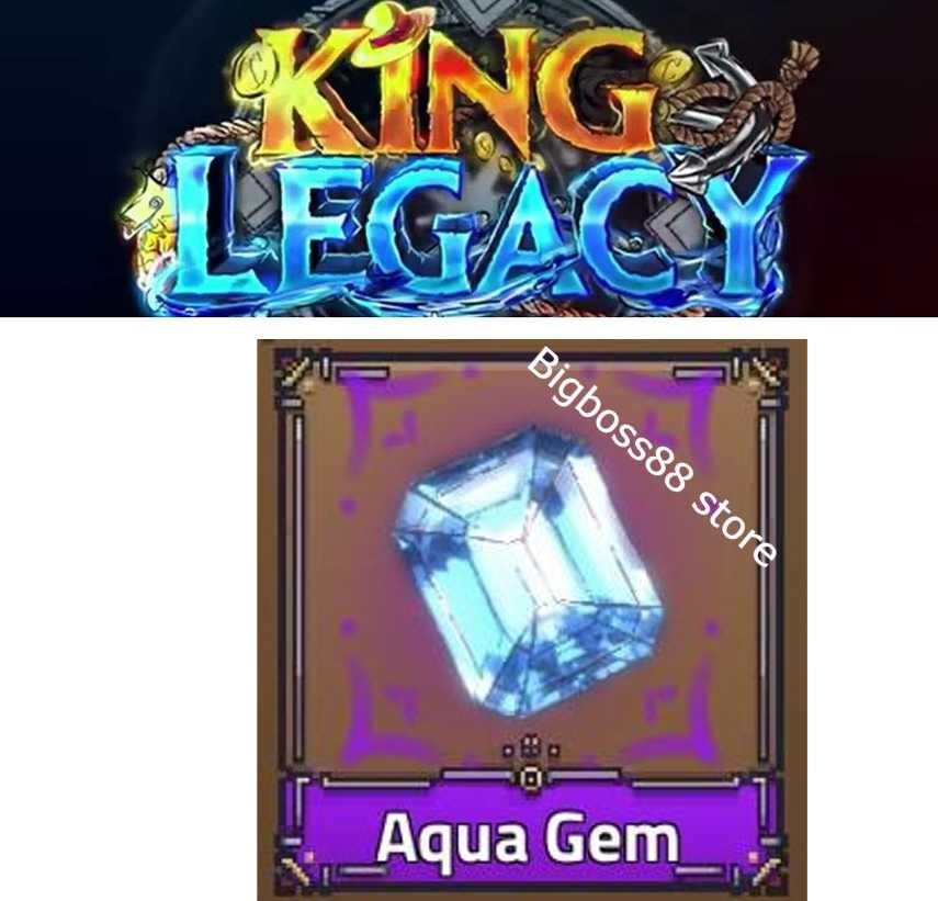 x11 Aqua Gem - King Legacy