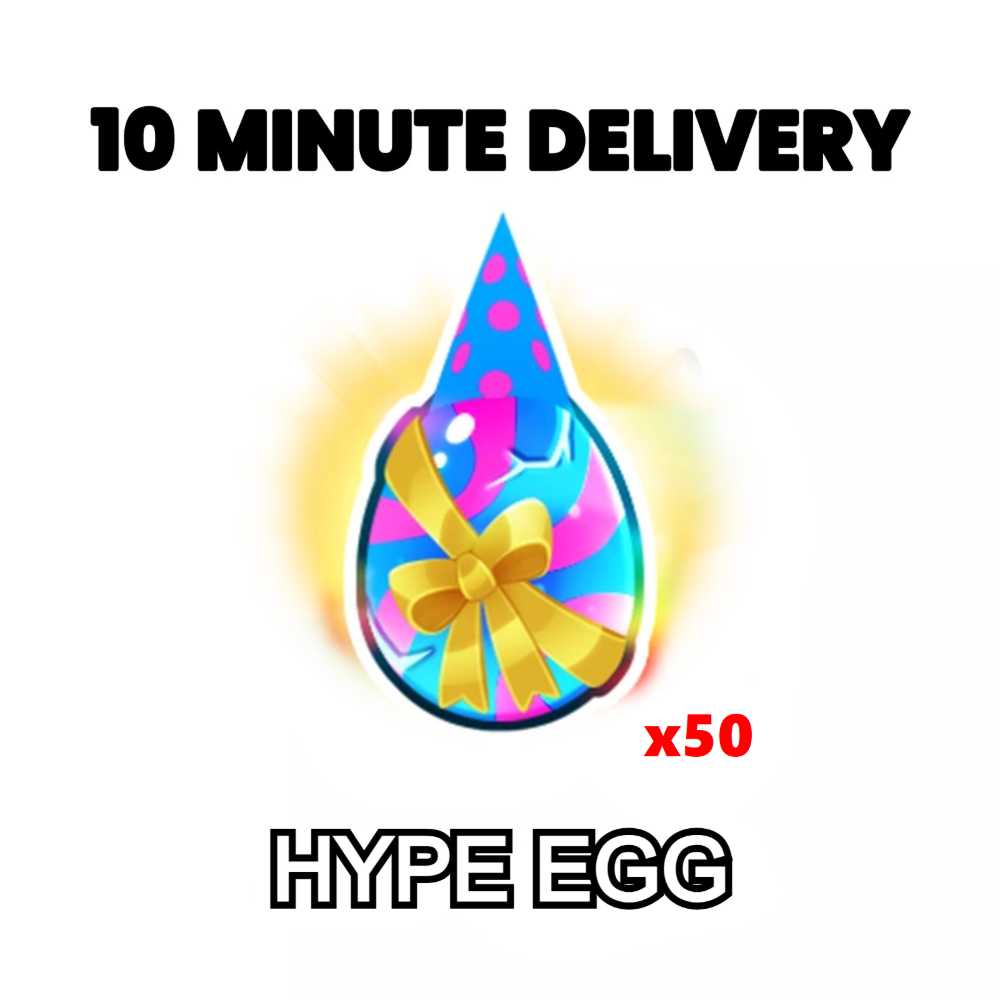 50x Hype Egg | Cheap And Fast | Pet Simulator 99 / PS99
