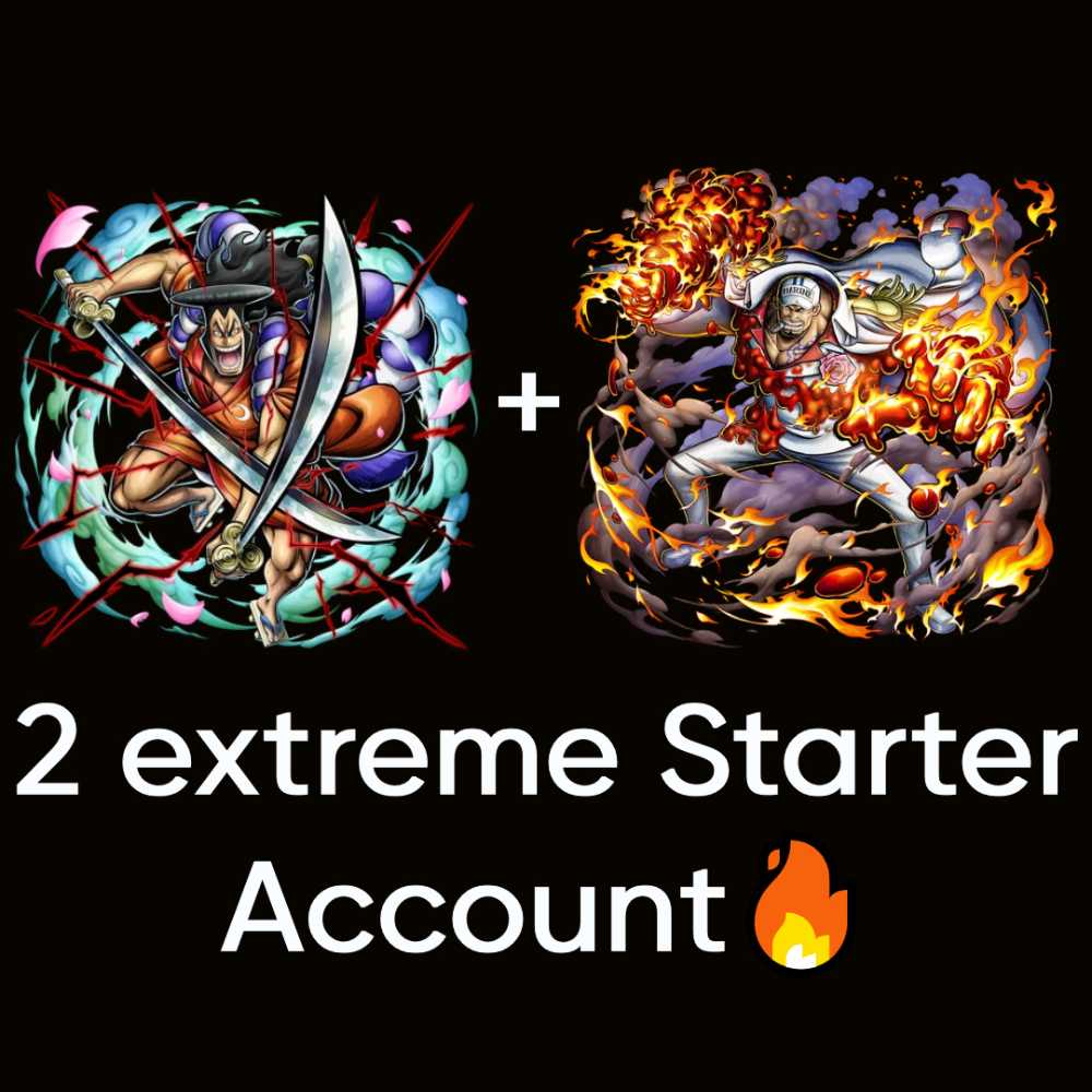 Extreme Akainu and extreme kozuki oden Starter Account | with other good characters | Global ...