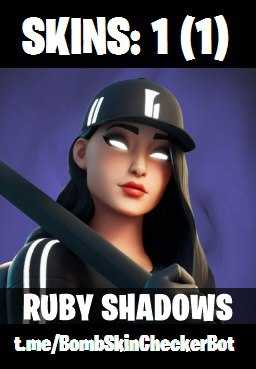 1 skin Ruby Shadows, Boogie Down, The Rick Dance, Dumbbell Driver ...