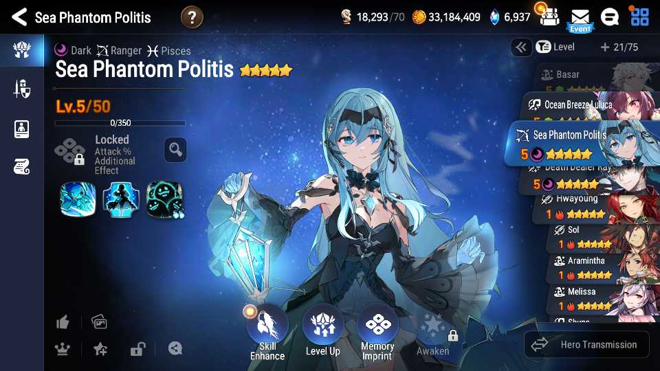 Global Fresh Starter 21 SSR 170+ Summons Sea Phantom Politis Death ...