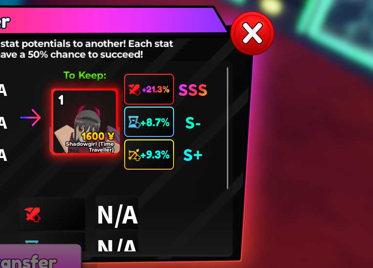 SHADOWGIRL (HOMURA) SSS DMG 21.2% - ANIME ADVENTURE