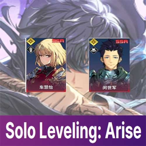 |Global|Solo Leveling: Arise|2SSR|Cha Hae-iN+Min Byung-Gu|Level 6 ...