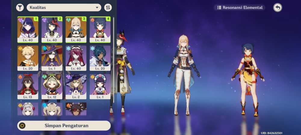 Asia Ar 22 | Raiden Shogun c2 Engulfing Lighting Jean Mona Kojo Sara c4 ...