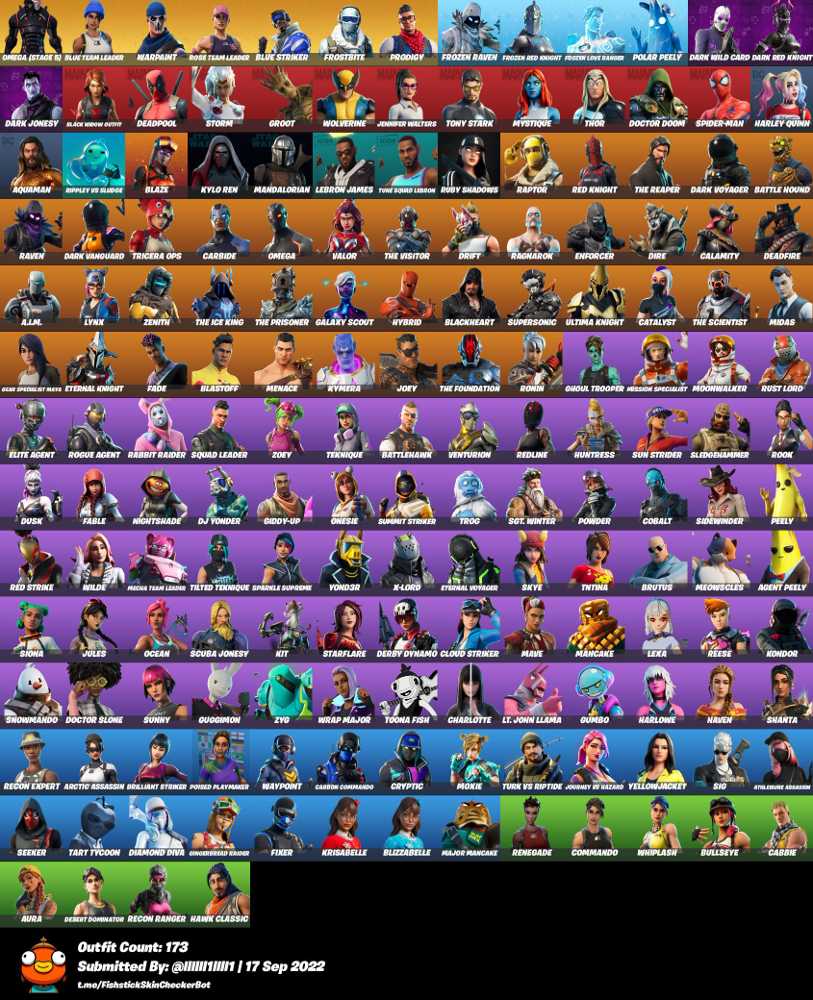 150 skins (173) Omega (stage 5) Ghoul Trooper Knight The Reaper Harley ...