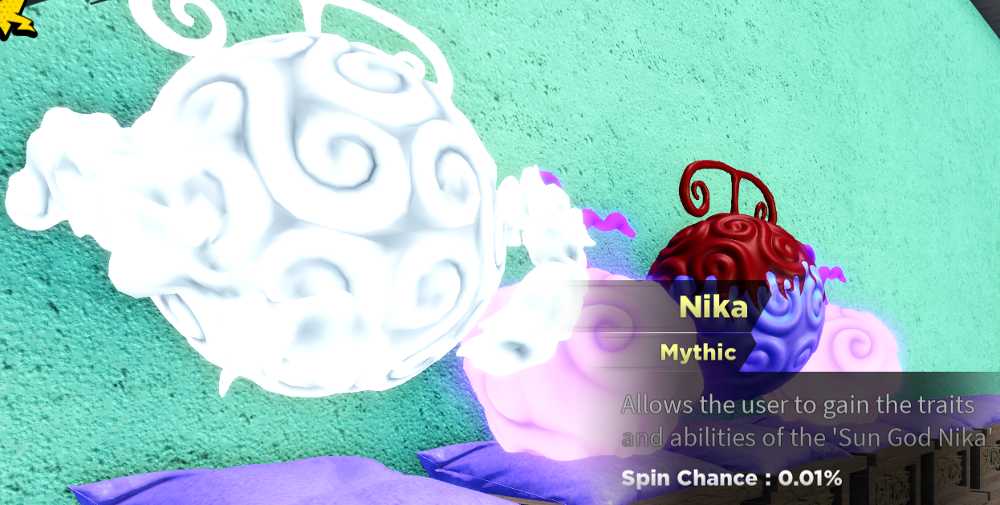 [Fruit Battlegrounds] Nika Fruit | Starter | Unverified Account Marlon