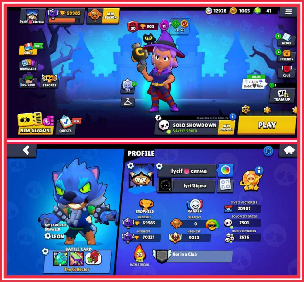 RAREST 70K+ TROPHIES [ WERE WOLF LEON - MERCHANT GALE - WHITCH SHELLY ...