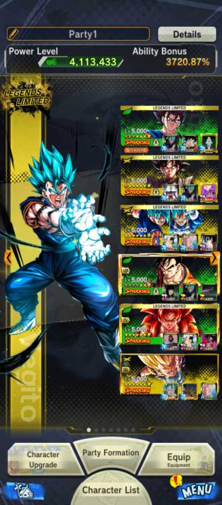33 Legends Limited(new vegito 10s+goku black 8s+GokuVegeta+Beast gohan ...