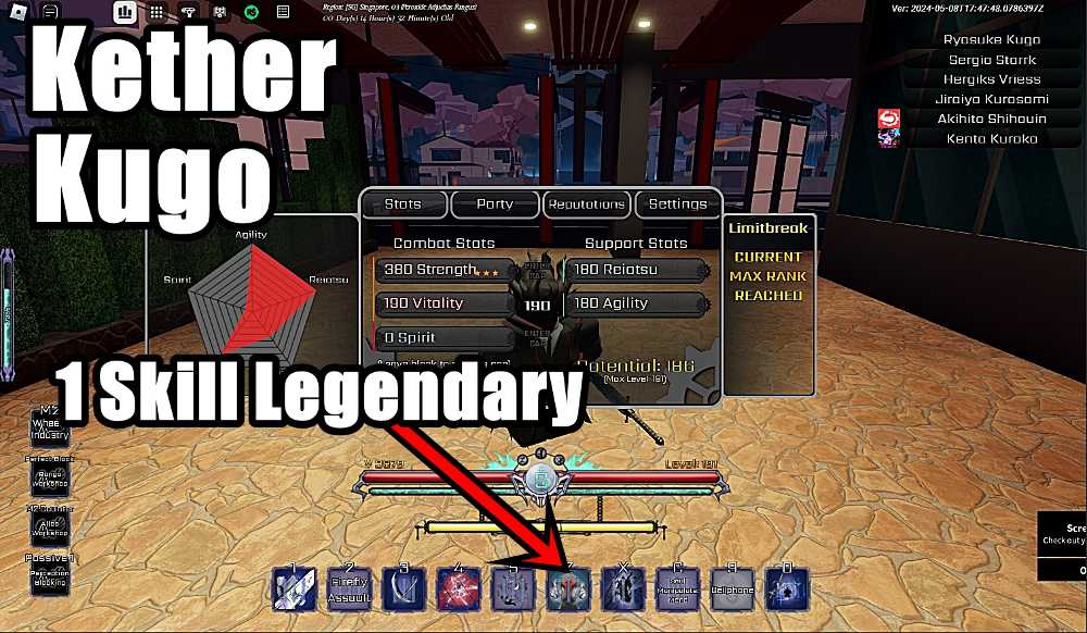 Peroxide | Kether | Clan Kugo |Max Twin Soul | 1 Skill Legendary!!