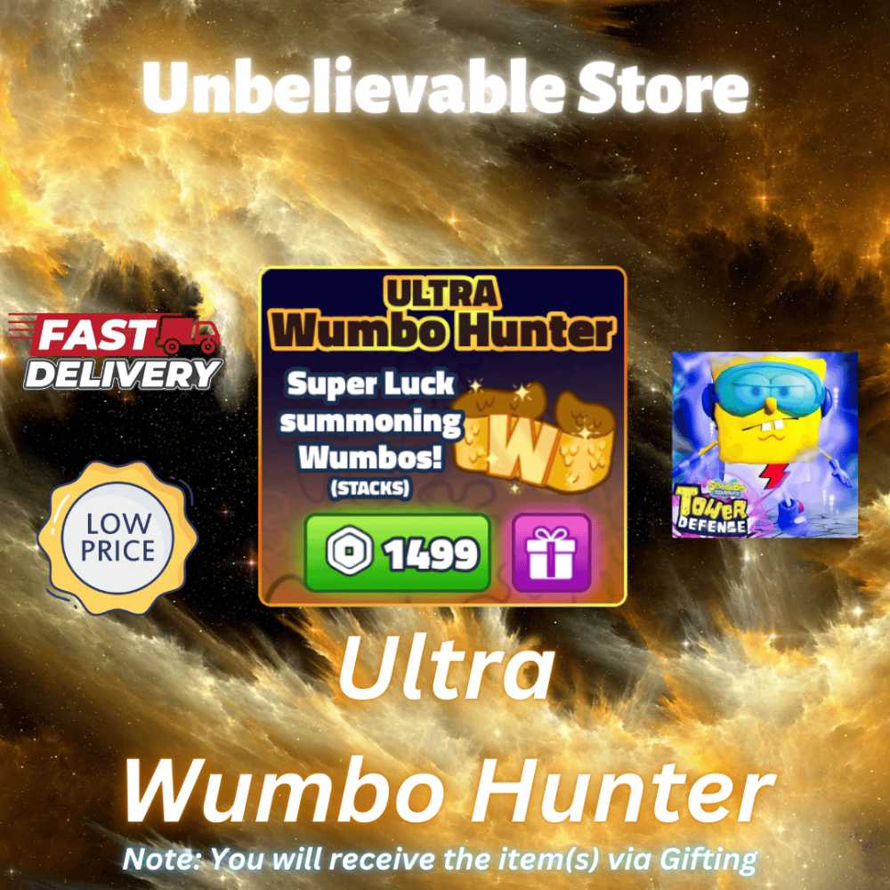 SpongeBob Tower Defense - Ultra Wumbo Hunter