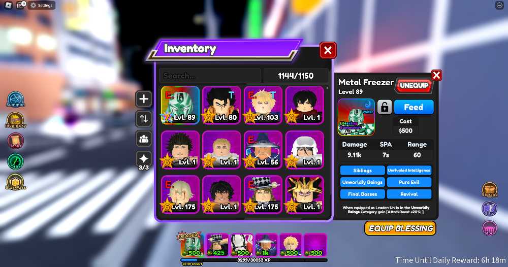 Roblox | All Star Tower Defence | ASTD | Account 130 LVL | 1 - 7 Star ...