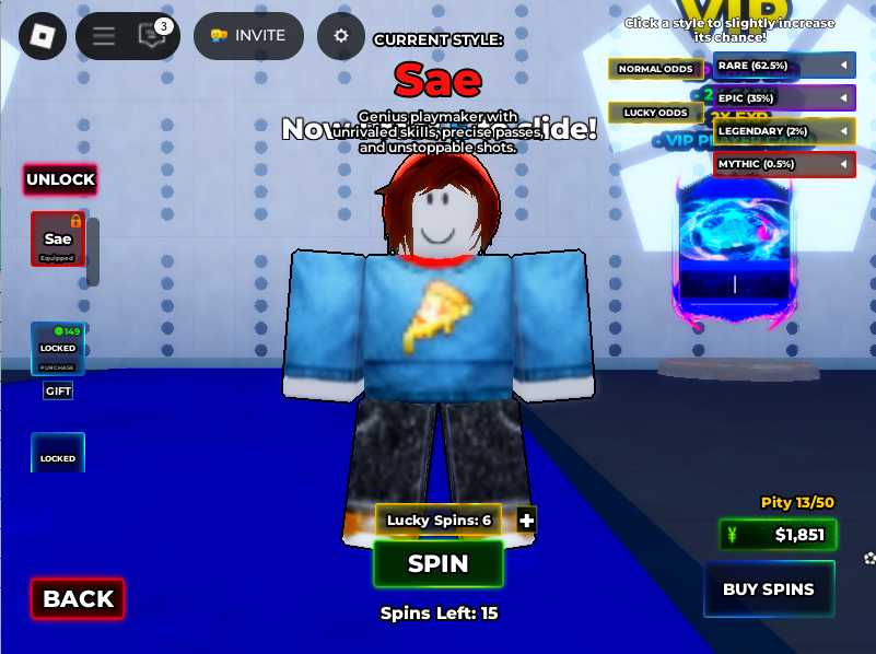 Sae style + Chameleon flow - LVL 10 - 6 lucky spin, 1k8 $ - Automatic ...