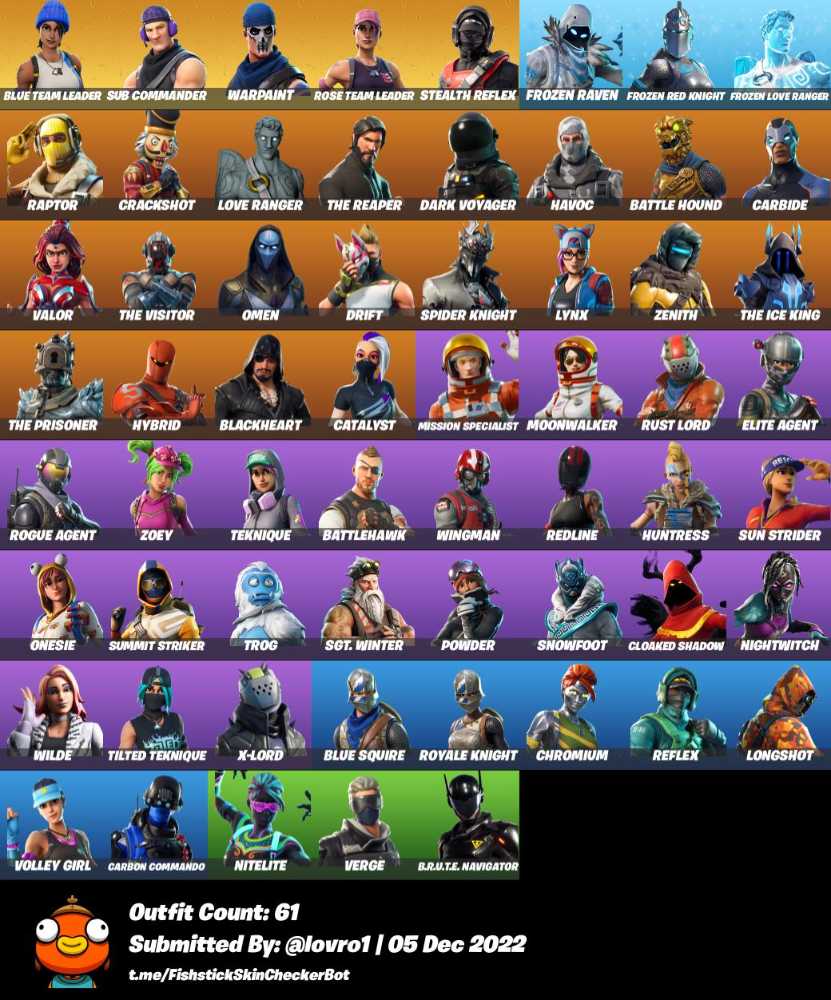 Stealth Reflex The Reaper Crackshot Elite Agent Blue Squire Royale ...