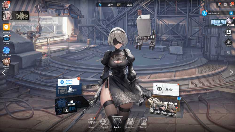 Global | Starter Account 2B, A2 NieR Collab