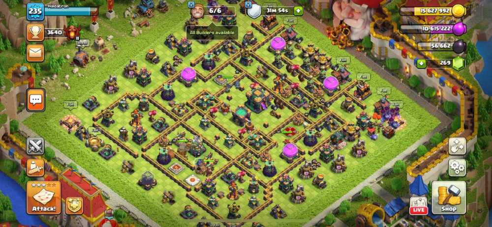Th14 100% Full Maxed | Royale Scenery | Builder Base also Full Maxed ...
