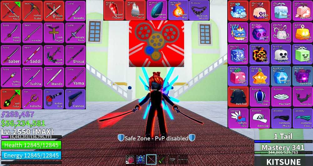 Sanguine Art | Cyborg V4 Tier 10 | Kitsune Using | Shark Anchor | GOD ...