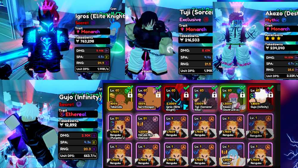 3 MONARCH ACCOUNTS PRICE TO SELL TODAY | ANIME VANGUARDS | IGRIS ...