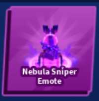 nebula sniper emote - blade ball