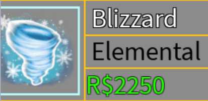 Blox Fruits - Blizzard - Permanent