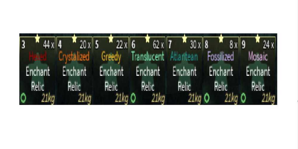 7 MUTATION RELIC FOR ROD OF THE EXALTED ONE - ITEM - FISCH