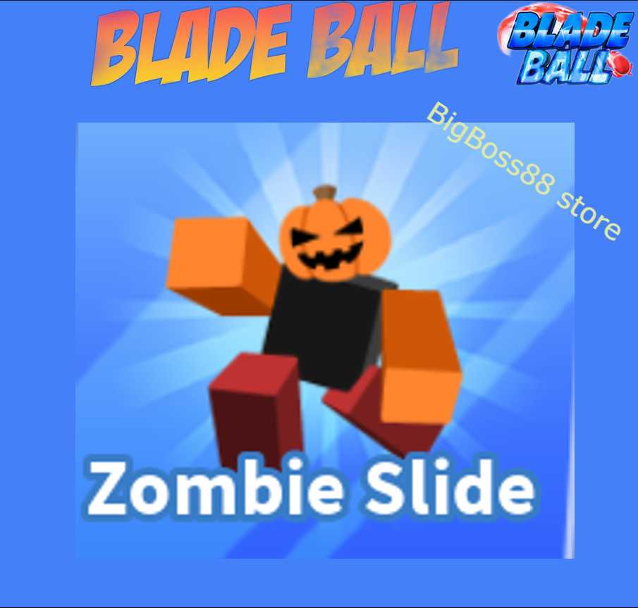 Zombie Slide Emote - Blade Ball