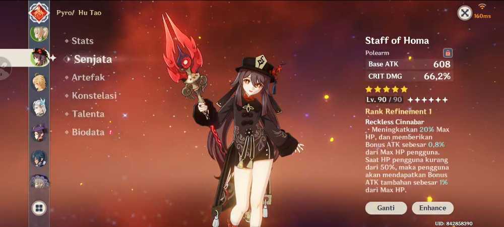 AR51 | Hutao Sign Neuvillette Sign | Login Email | Asia