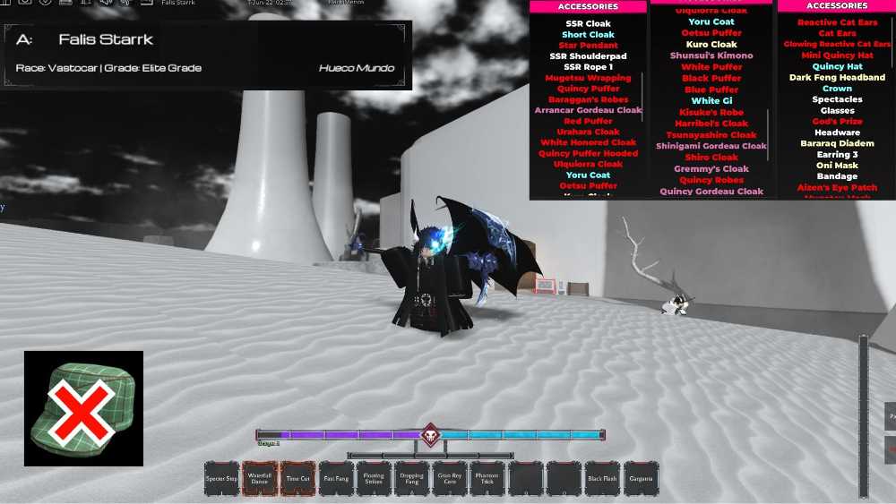 Account Vastocar | Res. Vampire | Clan Starrk | Elite Grade | Type soul ...