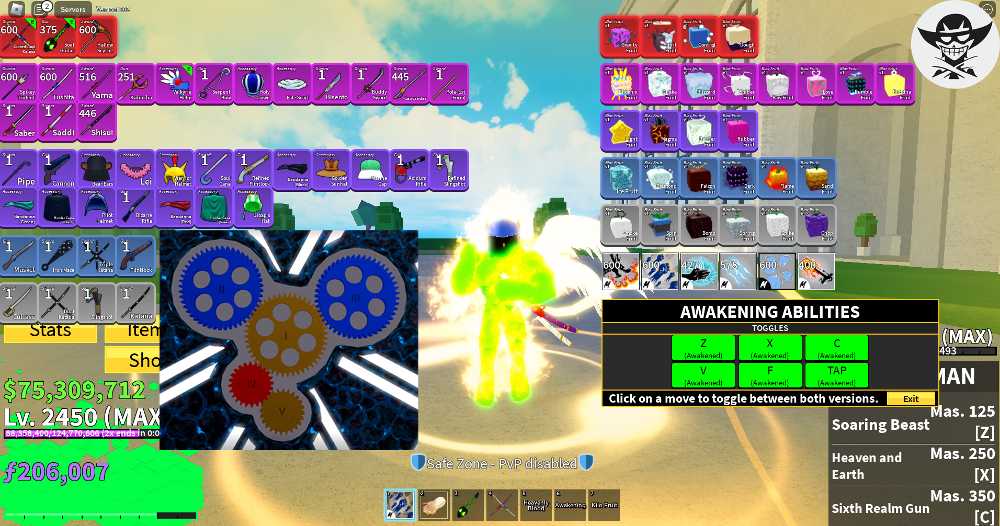 Awaken Dough | Angel V4 Tier 10 | God Human |CDK|HS|SG| 75M Beli | 206K ...