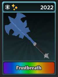 [Survive the Killer|STK] Frostbreath | Knife | Roblox