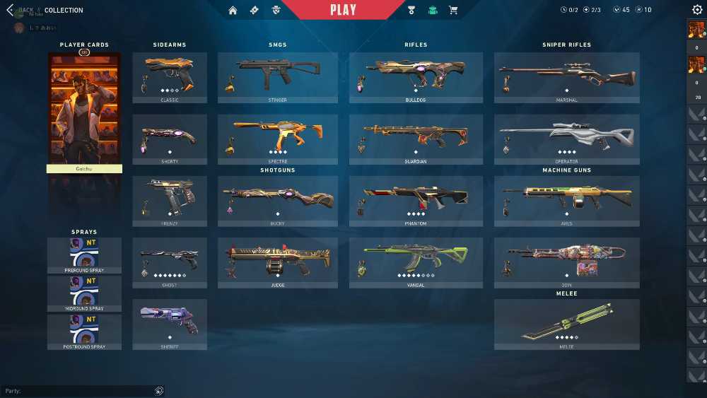 [AP] 57 Skins +4 Melee Skins⭐RGX 11Z PRO FIREFLY - RGX VANDAL /CHAMPIONS 2022 PHANTOM/ GLITCHOP ...