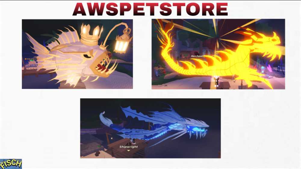 Magma Leviathan + Frozen Leviathan + Crowned Anglerfish | Bundling ...