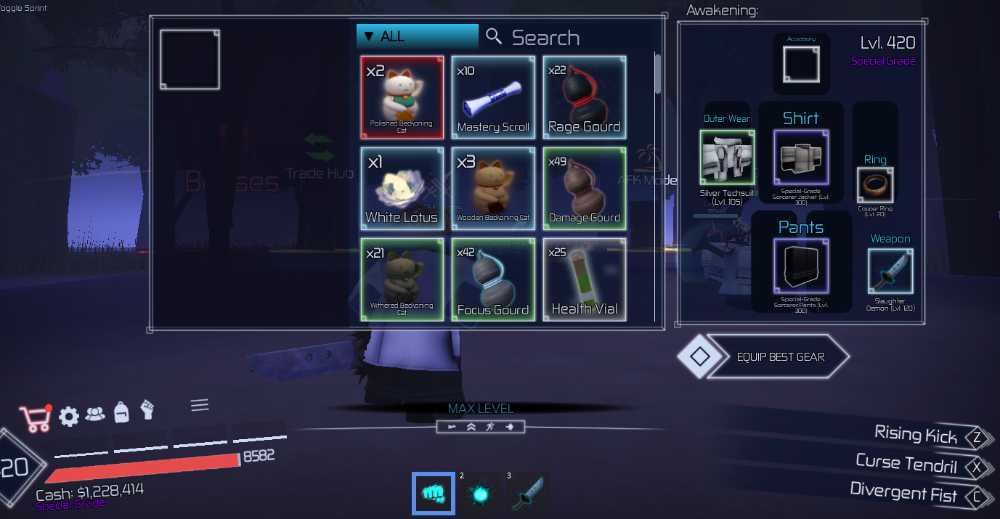 Jujutsu Infinite| Max Level Account OP