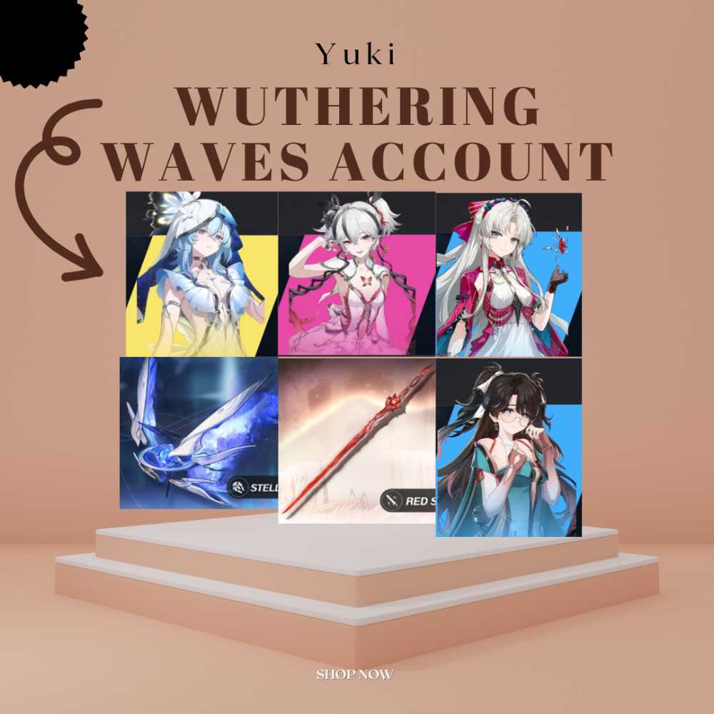 (SALE) (INSTANT DELIVERY) Wuthering Waves [America | Female | Shorekeeper + Stellar Symphony ...