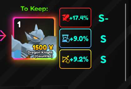 Cheapest Anime Adventures Shiny Dragon Knight (Gauntlet) Shiny Issai ...