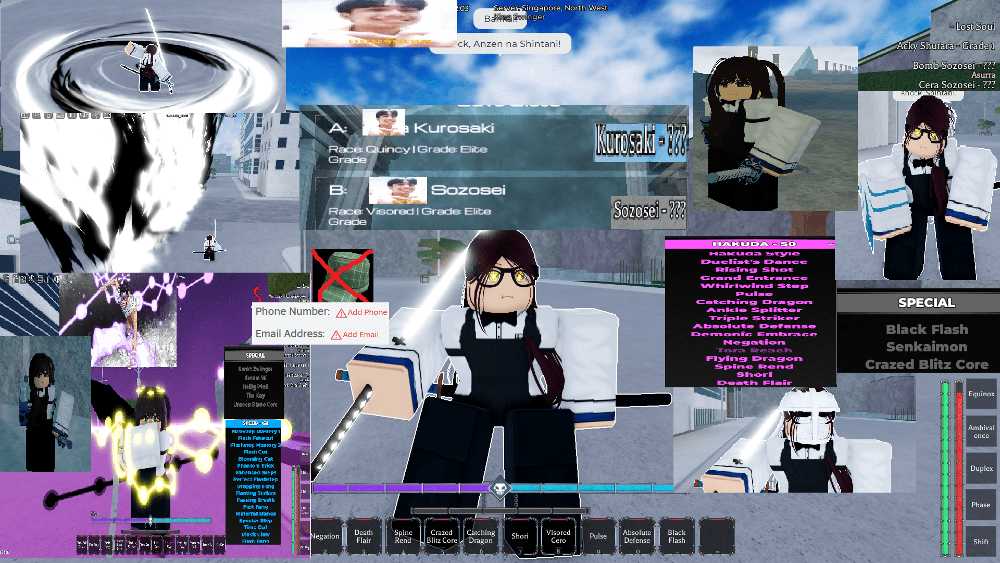 TYPE SOUL 2SLOT(Max) 1B.TYPE SOUL True Vizard Bankai Duality Formless ...