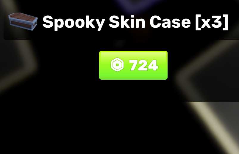 SPOOKY SKIN CASE X3 - 724R - RIVALS