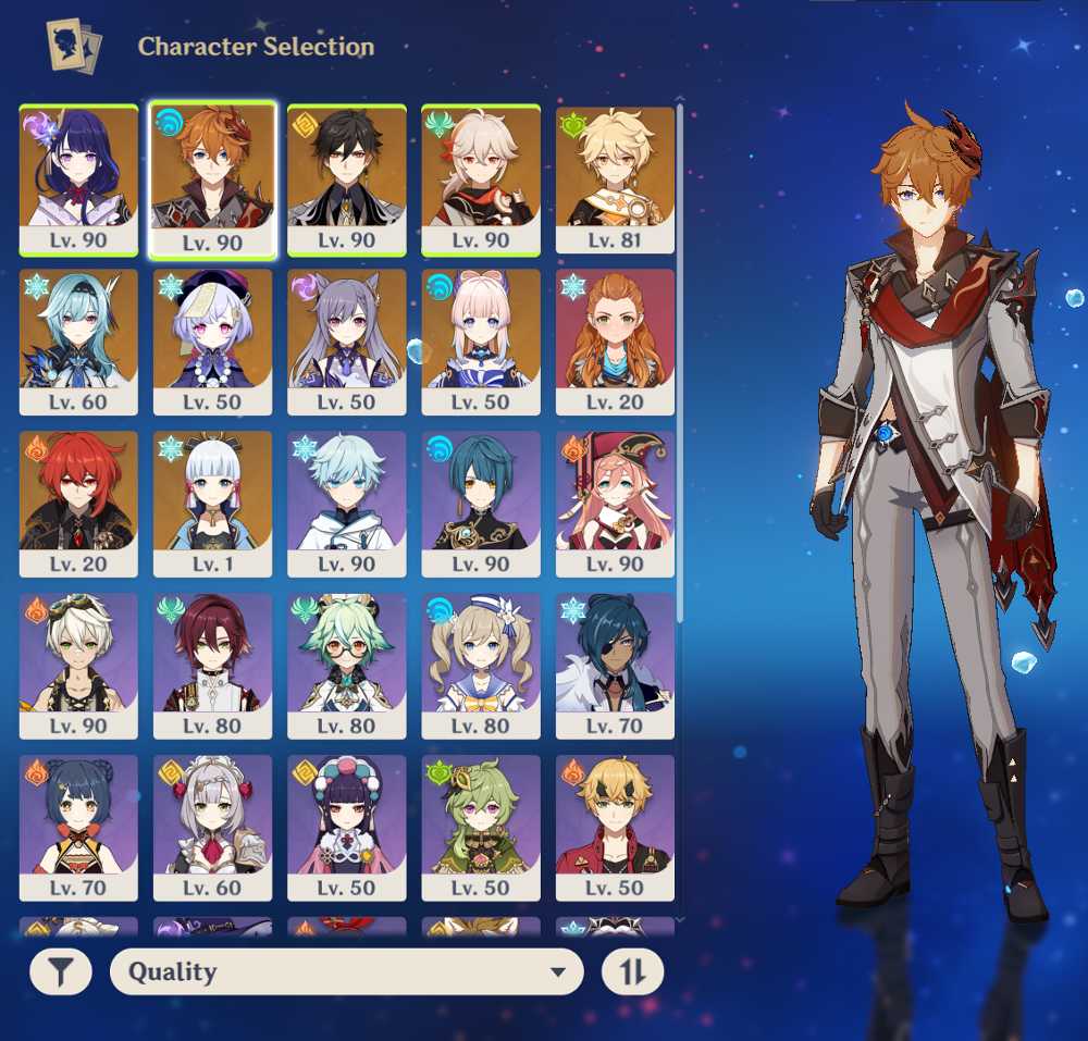 113 INTERTWINED FATE | NA AR57 | 5 stars*13 Tartaglia(C2),Kazuha,Raiden ...