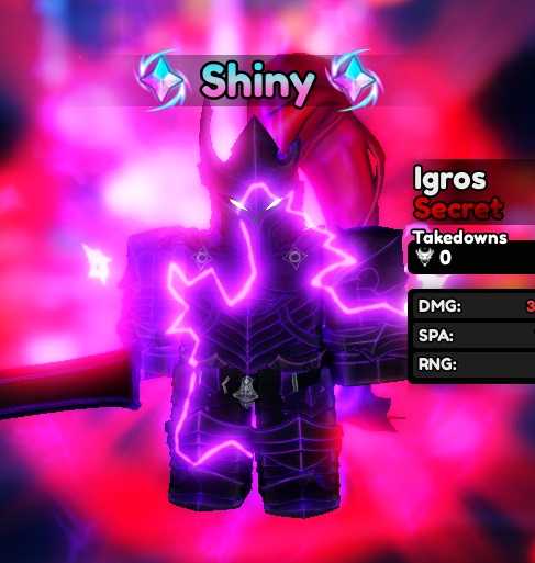 Secret : Igros Shiny / [ Anime Vanguards ]