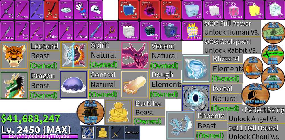 [ NEGOTIABLE | SALE ] Blox Fruit | Permanent Leopard Dragon Spirit ...