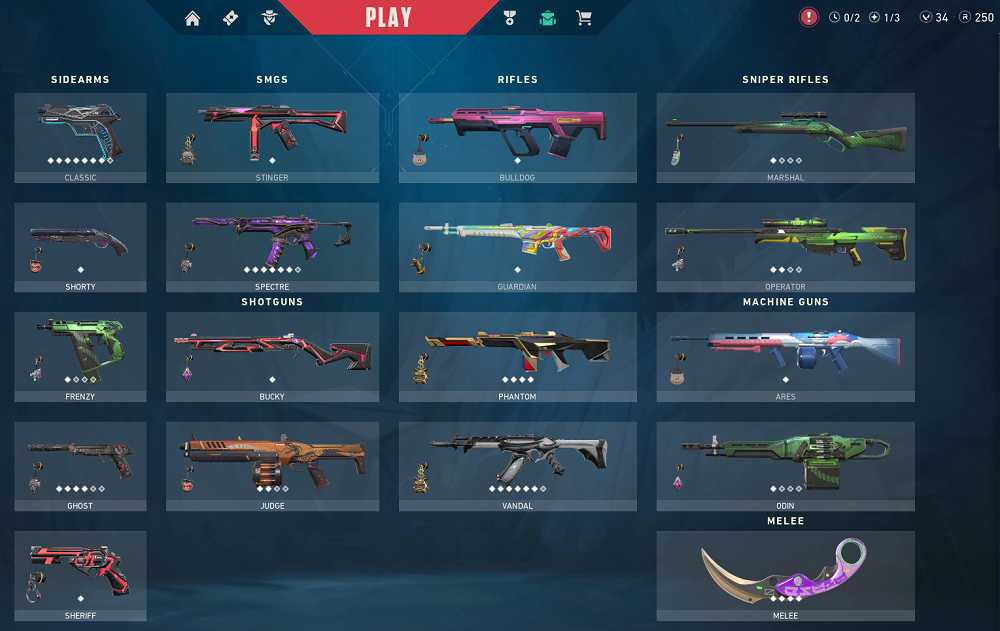 Europe / 49 skins / Champions 2022 Phantom, Reaver Vandal, RGX 11z Pro Classic, Recon Ghost ...